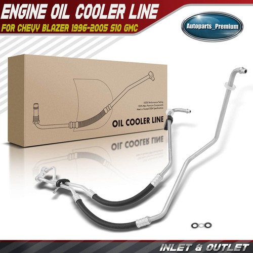 Engine Oil Cooler Line for Chevy Blazer 1996-2005 S10 GMC Jimmy Sonoma ...