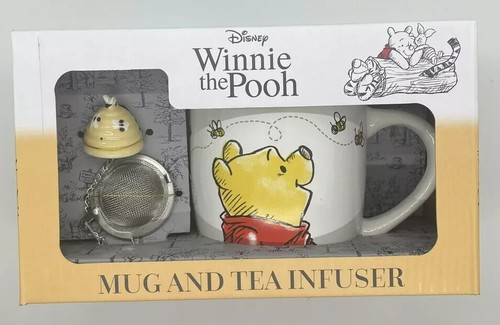 Disney Winnie The Pooh Mug And Tea Infuser Gift Set New in Box | eBay