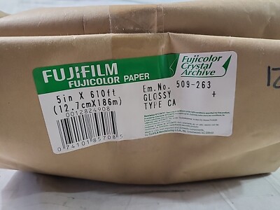 Fujifilm Fujicolor Crystal Archive Paper Glossy Type CA G5 5in X 610ft ...
