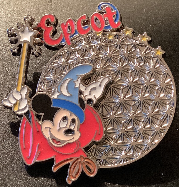 DISNEY EPCOT SPACESHIP EARTH PIN 2004 MICKEY AS SORCERER’S APPRENTICE ...