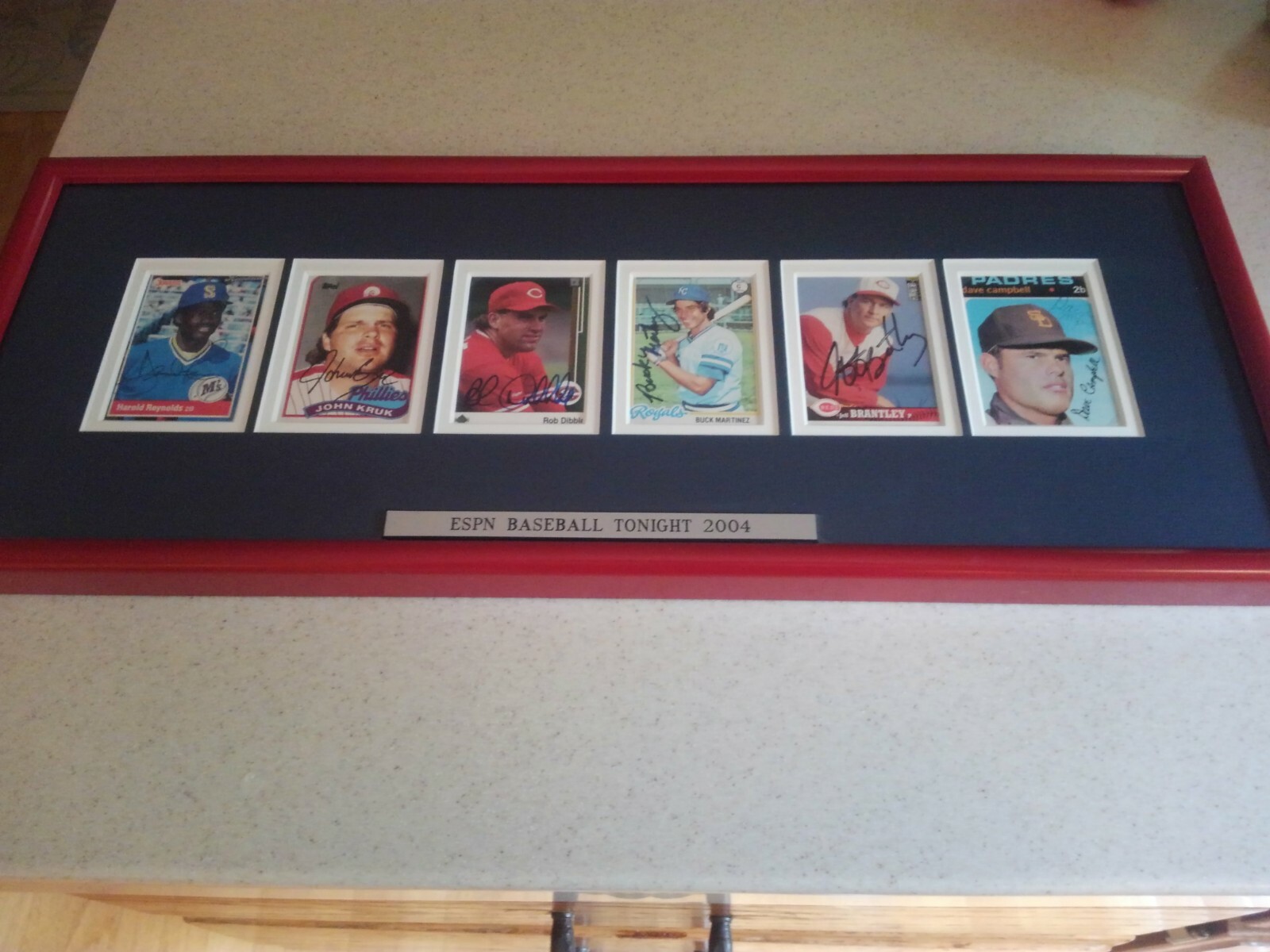 Espn Sunday Night Baseball 2004 Player Announcer Cards Signed Rob ...