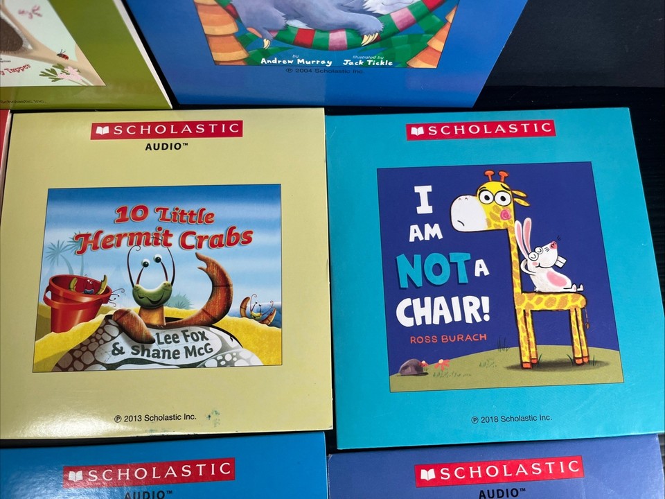 15 Scholastic Audio CD Lot Children’s Audio Books CDs ONLY | eBay