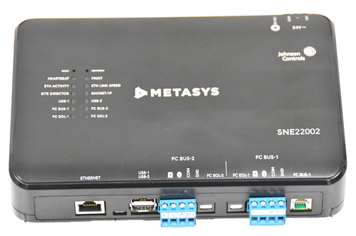 Johnson Controls Metasys SNE 22002 SNE22002-0 Network Engine w/MFR ...