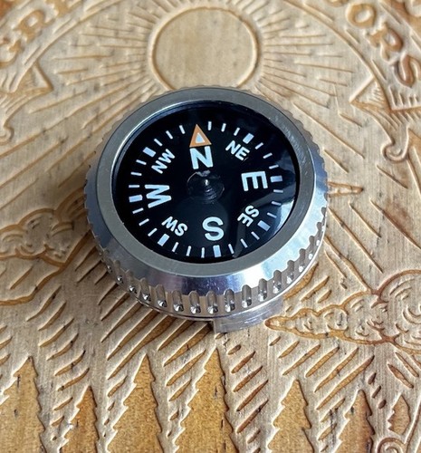 NEW BRUSHED Silver Prometheus Design Werx (PWD) Wrist Compass ...