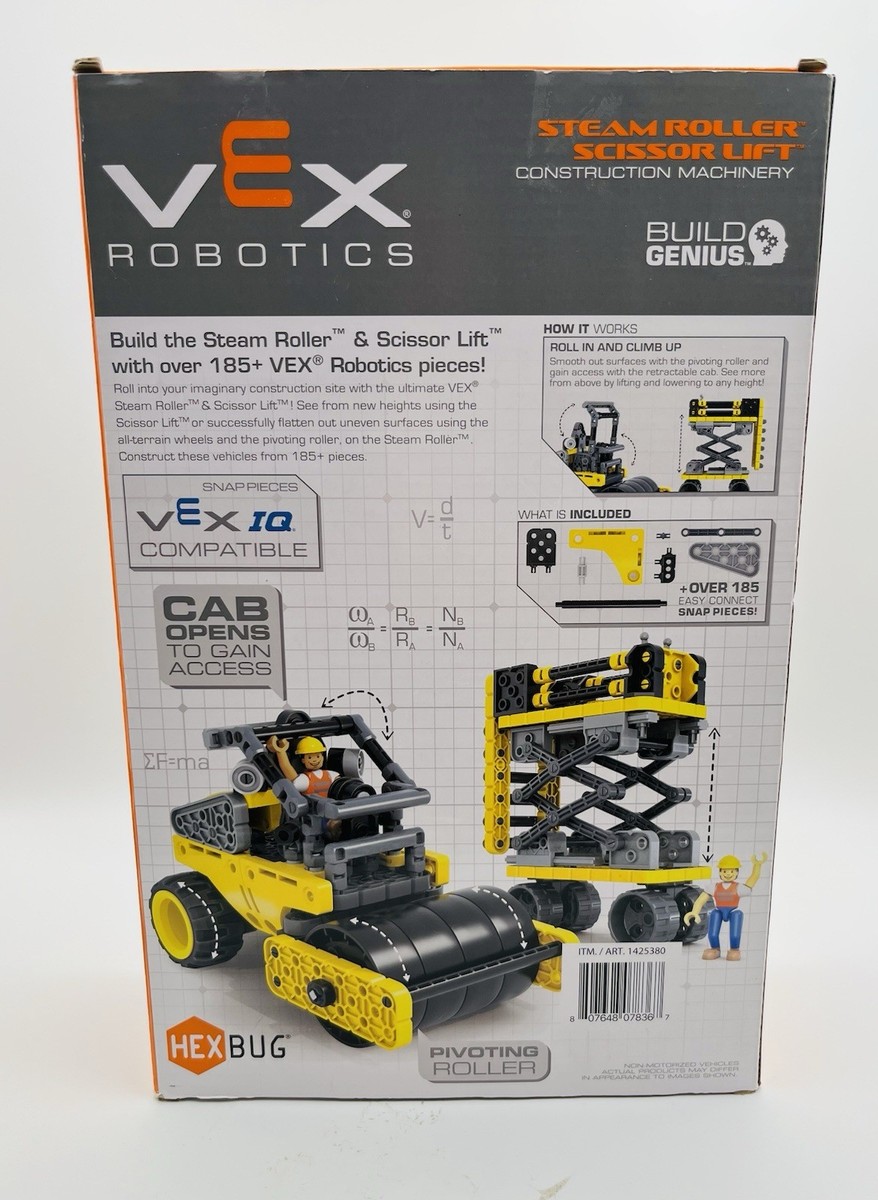 Vex Scissor Lift HEXBUG VEX Robotics Steam Roller Scissor Lift, Skid