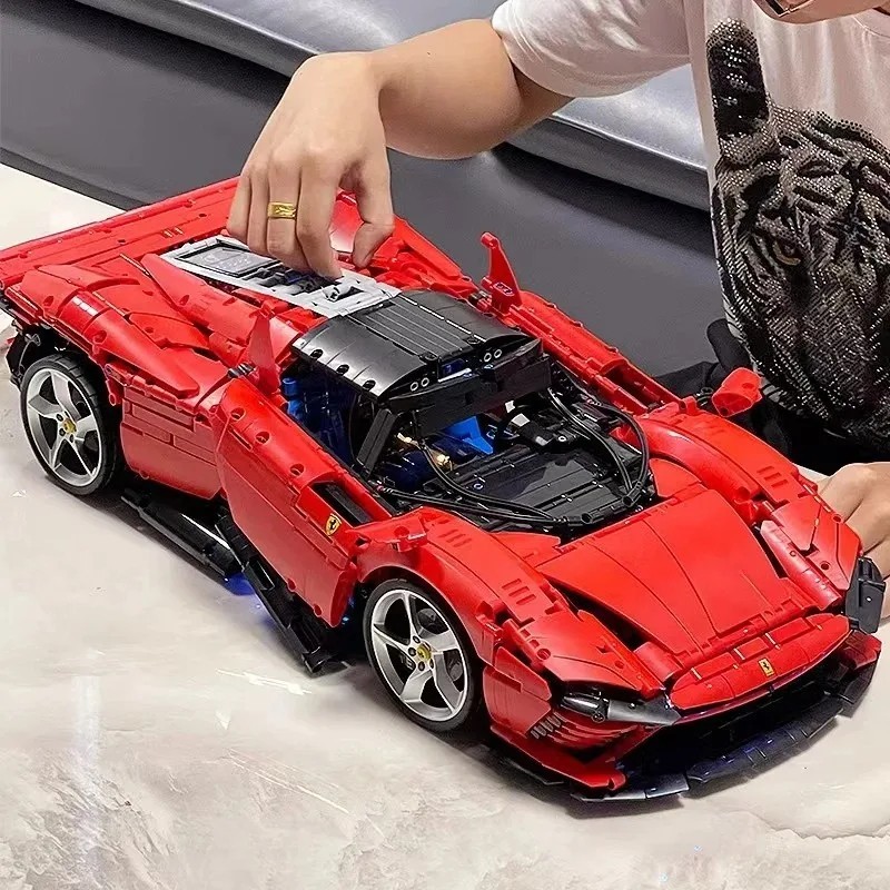 NEW MOC 42143 Ferrari Daytona SP3 Building Blocks 3778pcs Technic | eBay UK