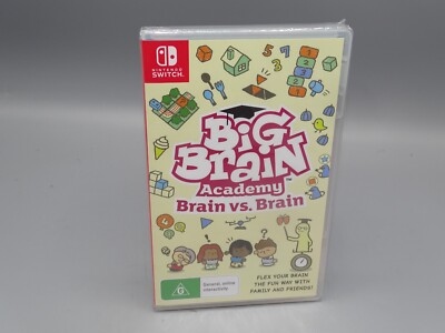 Big Brain Academy Brain vs Brain Nintendo Switch - ***NEW FACTORY ...