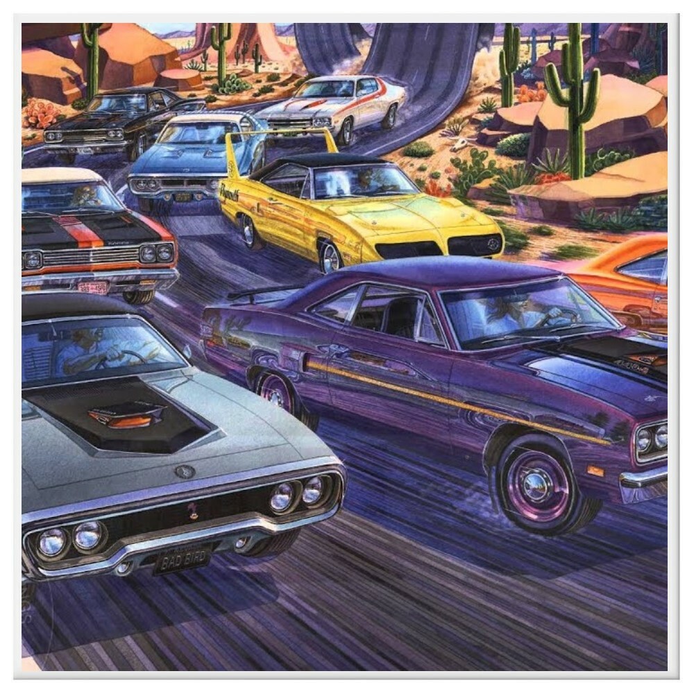 Mopar Art 4x4 Ceramic Coasters Handmade | eBay