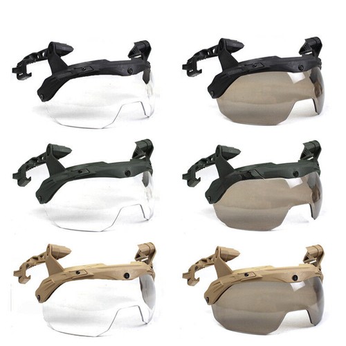 Special Visor Goggles for Team Wendy Tactical Helmet EX3.0 Guide Rail ...