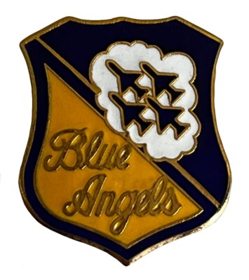 U.S. Navy Blue Angels Shield Motorcycle Hat Cap Lapel Pin M-050 | eBay