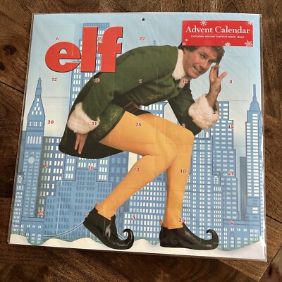 Buddy Elf Advent Calendar BRAND NEW Sticker Countdown SHIPS FREE | eBay