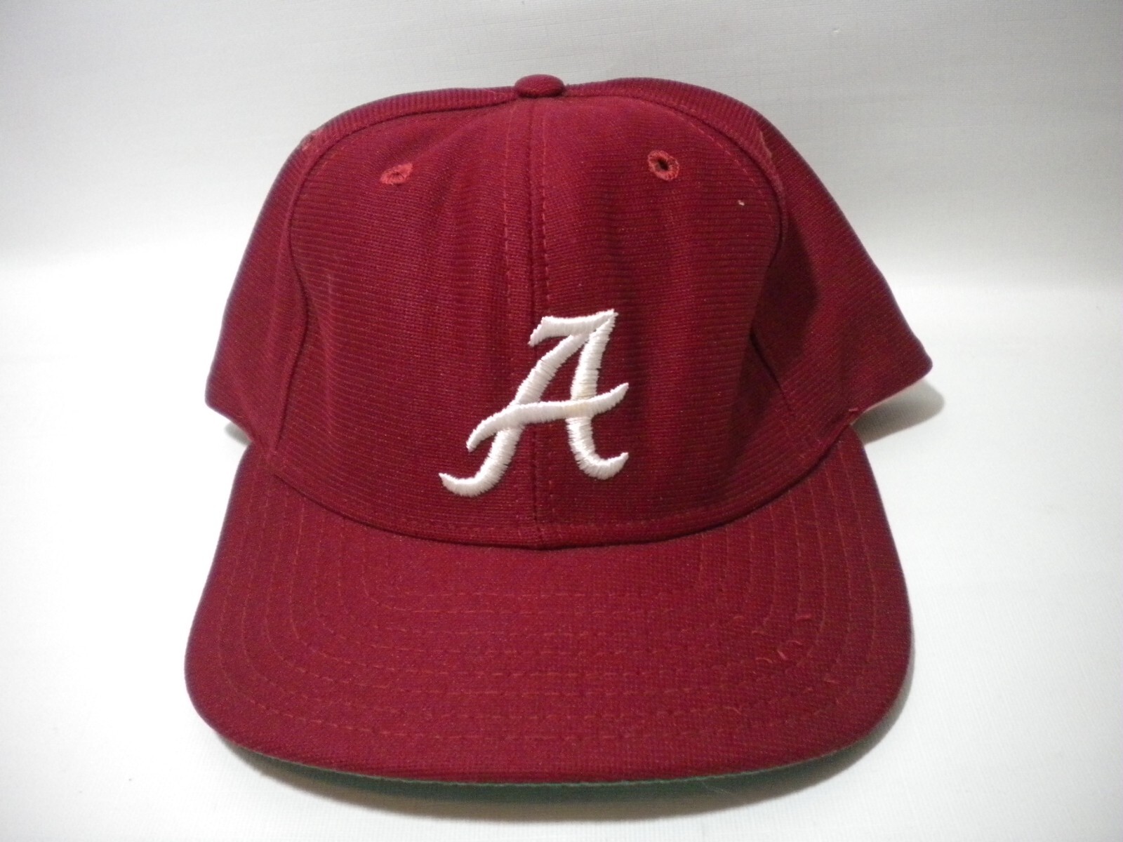 Vintage Alabama Crimson Tide Script A Logo Snapback Hat Cap POOR ...
