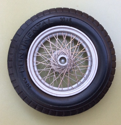 1/18 4 hand laced wire wheels for MERCEDES SSK Alfa Romeo 8C BUGATTI ...