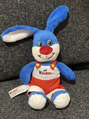 KINDER Surprise Bunny Rabbit Plush Vintage Collectible | eBay