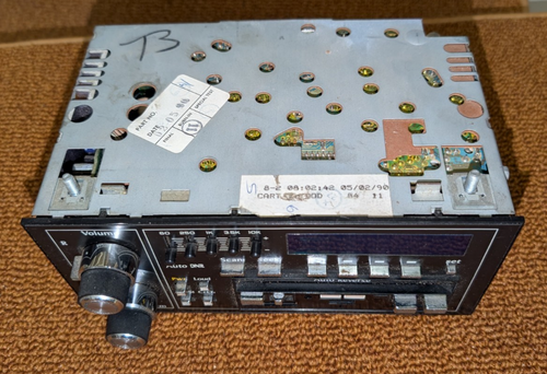 Vintage Cadillac Deville Symphony Sound AM FM Radio Tape Player Stereo ...