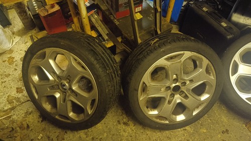 Ford Mondeo 18 Inch Snowflake Alloy Wheels and Tyres Mk4 5x108 | eBay UK