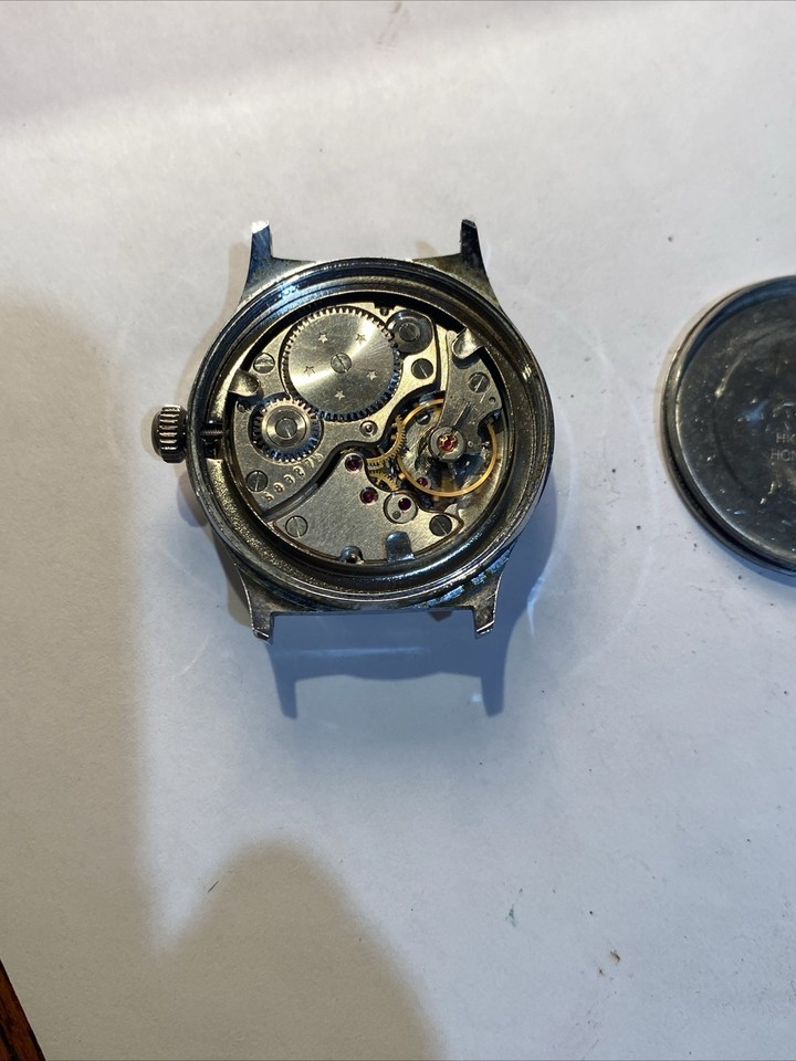 Vintage Jean Cardot Watch Mens Mechanical Wristwatch 17 J Date Model ...