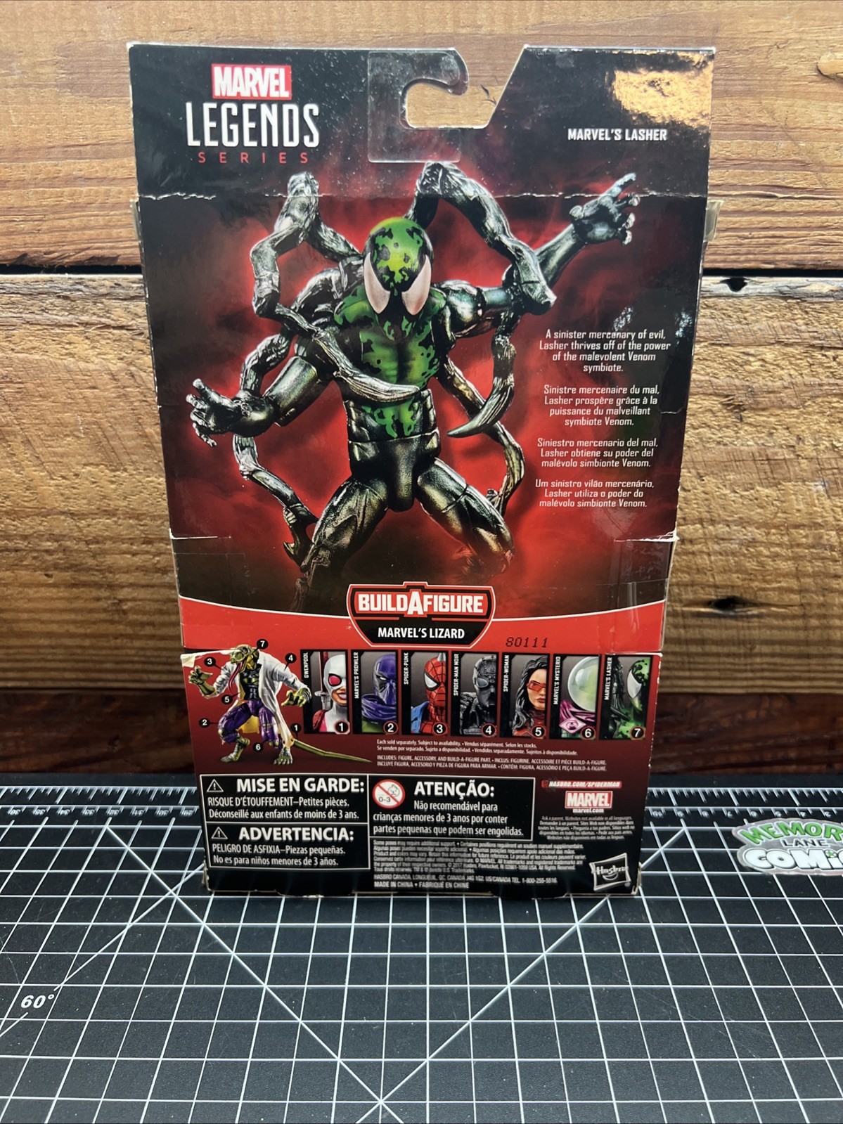 Hasbro Spider-Man Legends 6" Marvel's Lasher Action Figure for sale ...