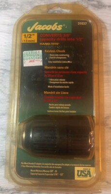 Drilling & Tapping - Jacobs Chuck