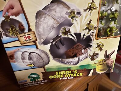 Shrek's Ogre Attack Disco Ball Figures Approx. 1 - 2 Inches Tall from ...