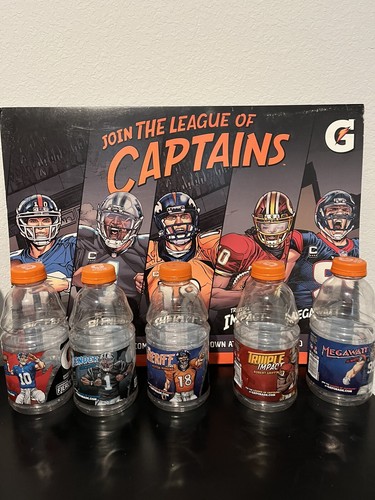 Gatorade League Of Captains NFL Football Double Sided 23 in X 17 ...