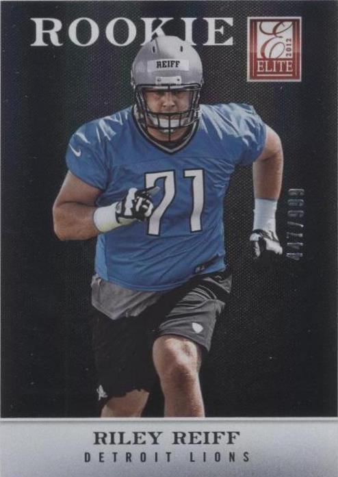 2012 Elite - Rookie Riley Reiff #107 /999 (RC) for sale online | eBay