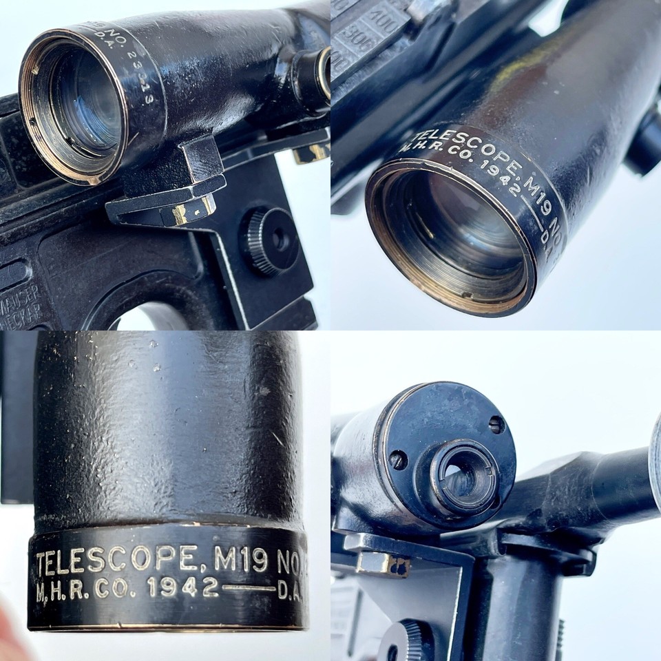 Han Solo Blaster ESB-RARE MGC MAUSER- NON-FIRING M19 SCOPE! Star Wars ...