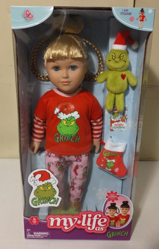 My+Life+As+Grinch+18+in+Girl+Play+Doll+-+19614 for sale online | eBay