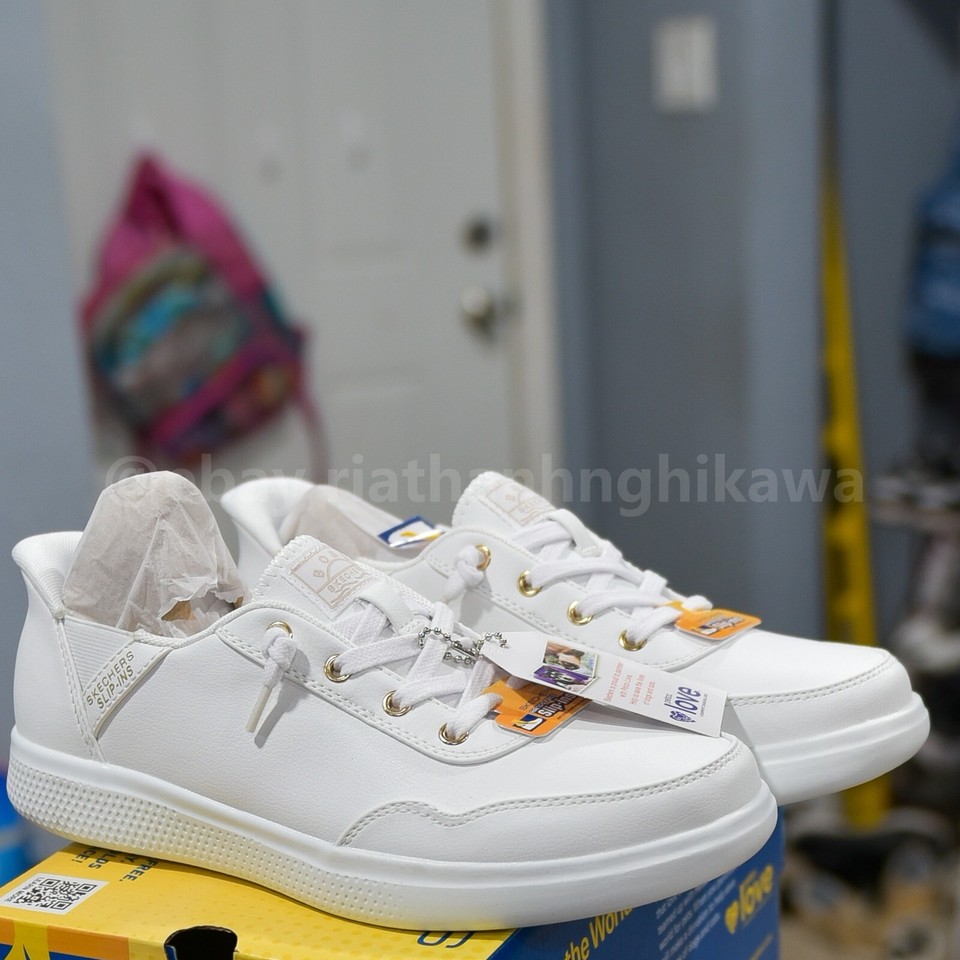 SKECHERS WOMEN`S BOBS SKIP CUTE – B CUTE SWEET HANDS FREE SLIP-INS ...