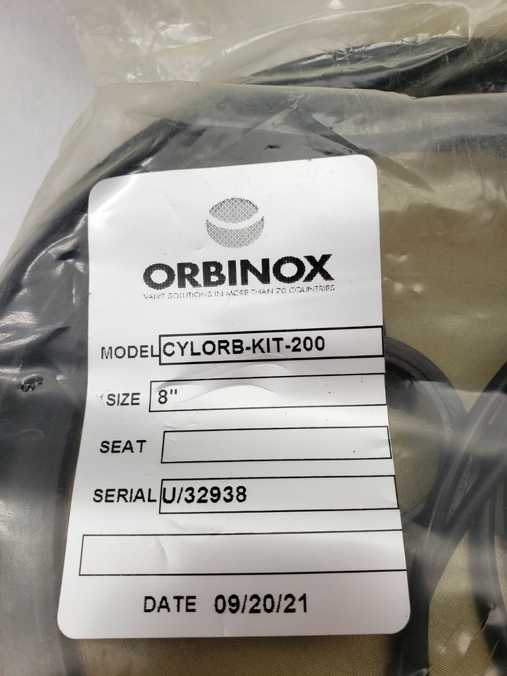ORBINOX VALVE SOLUTIONS CYLORB-KIT-200 8" SERIAL U/32938 | eBay