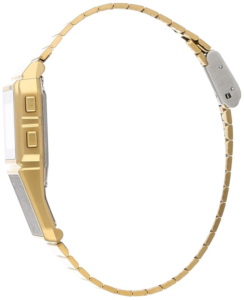 Casio #DBC611G-1D Men's Gold Tone 25 Memory Calculator Databank Watch ...