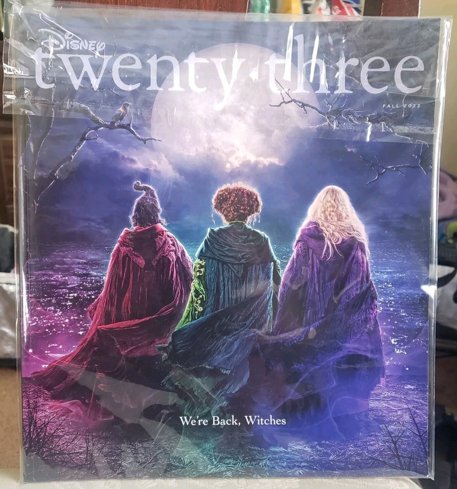 D23 Disney Twenty Three Magazine Fall 2022 Hocus Pocus SEALED | eBay