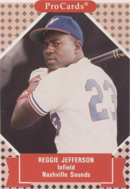 1991 ProCards Tomorrow's Heroes - Reggie Jefferson #213 for sale online ...