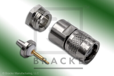 TPS Male Clamp Connector RG58, RG142, RG223, RG400 BRACKE BM61453 | eBay