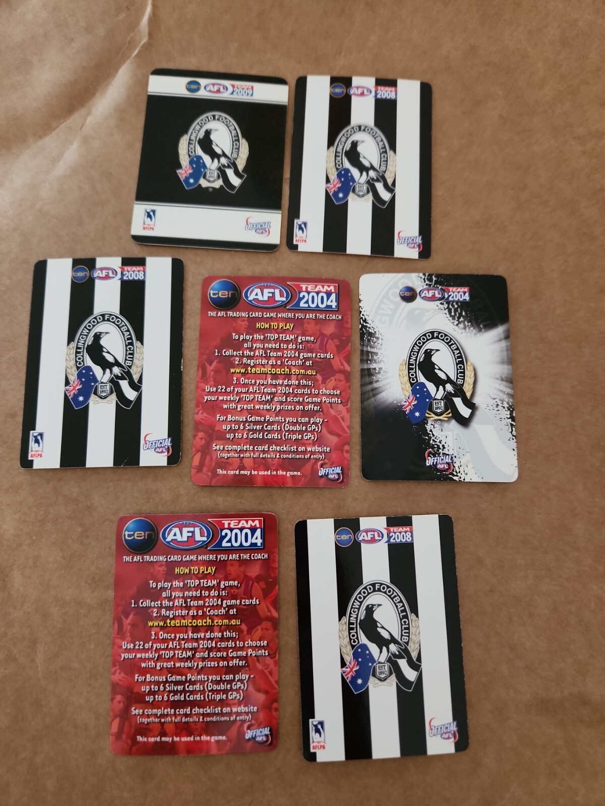 Various AFL Trading Cards Collingwood Magpies 2000's Pre-Owned | eBay