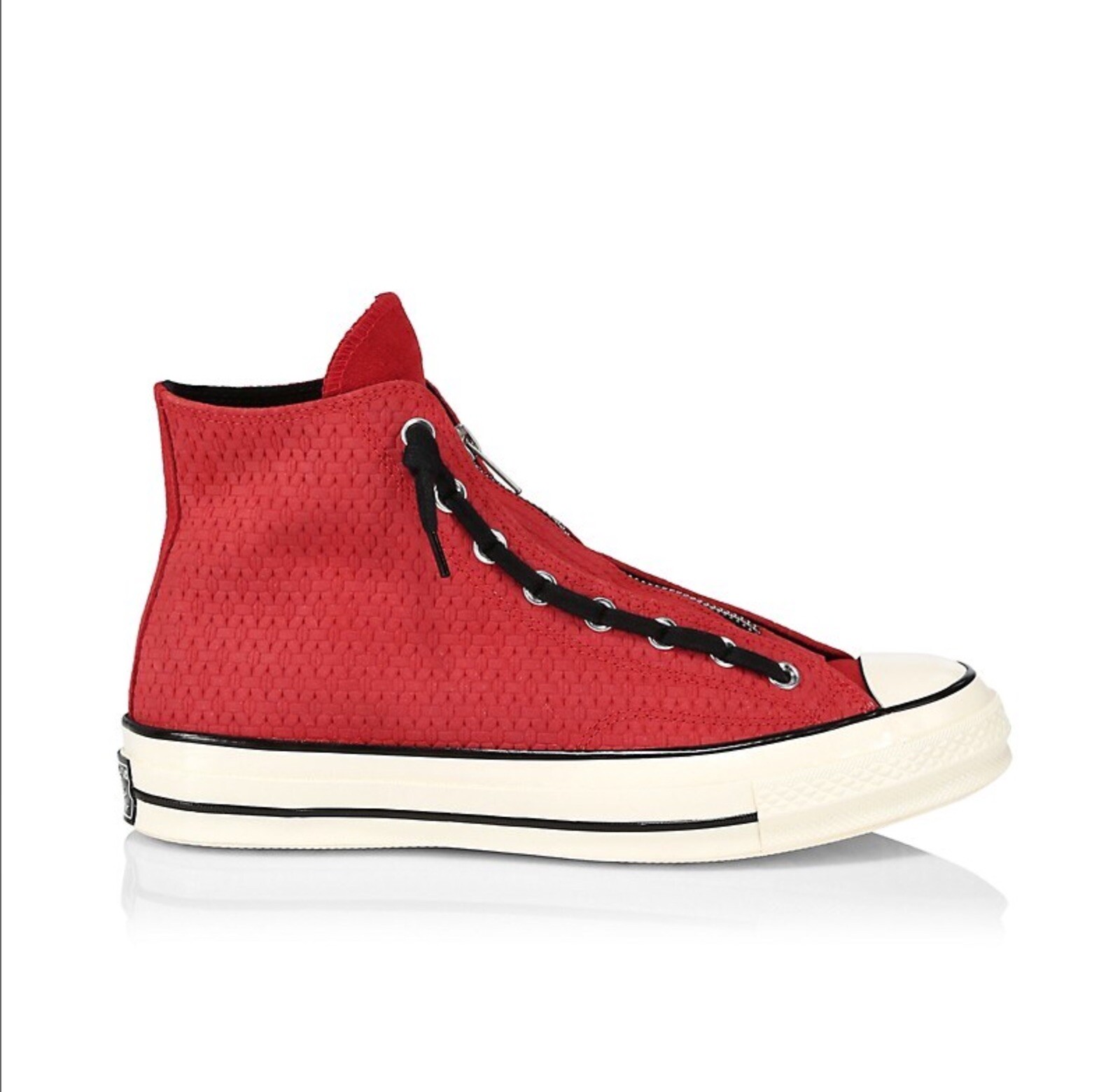 Unisex Converse Chuck 70 Zip Suede & Leather High-Top… - Gem