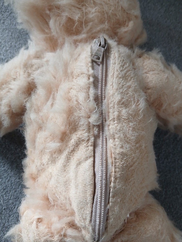 Large Vintage Merrythought Teddy Bear Pyjama Case Golden Mohair 21 ...