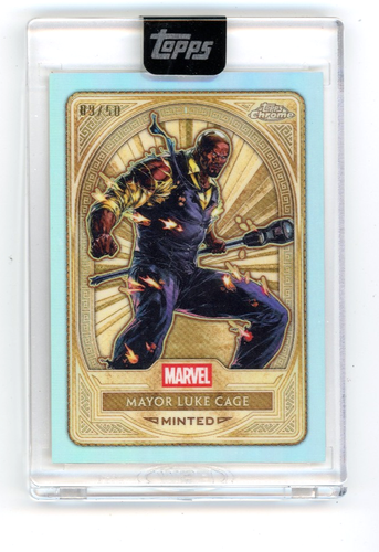 2025 Topps Marvel Mint GOLD Encased #82 Mayor Luke Cage 09/50 SDCC | eBay