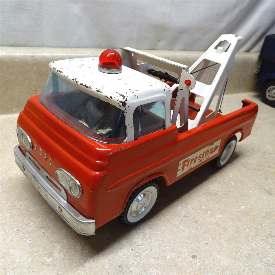 Vintage HTF Nylint Ford Firestone, Wrecker / Tow Truck, Emergency ...