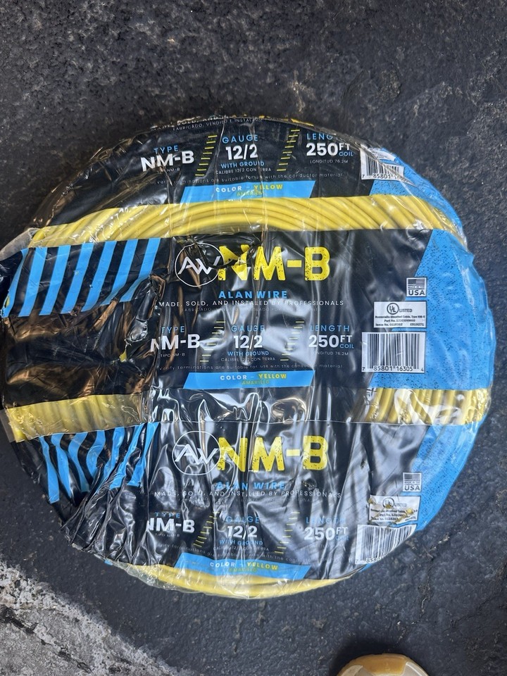 Southwire 28828255 250-ft 12/2 Solid Romex SIMpull CU NM-B W/G ...