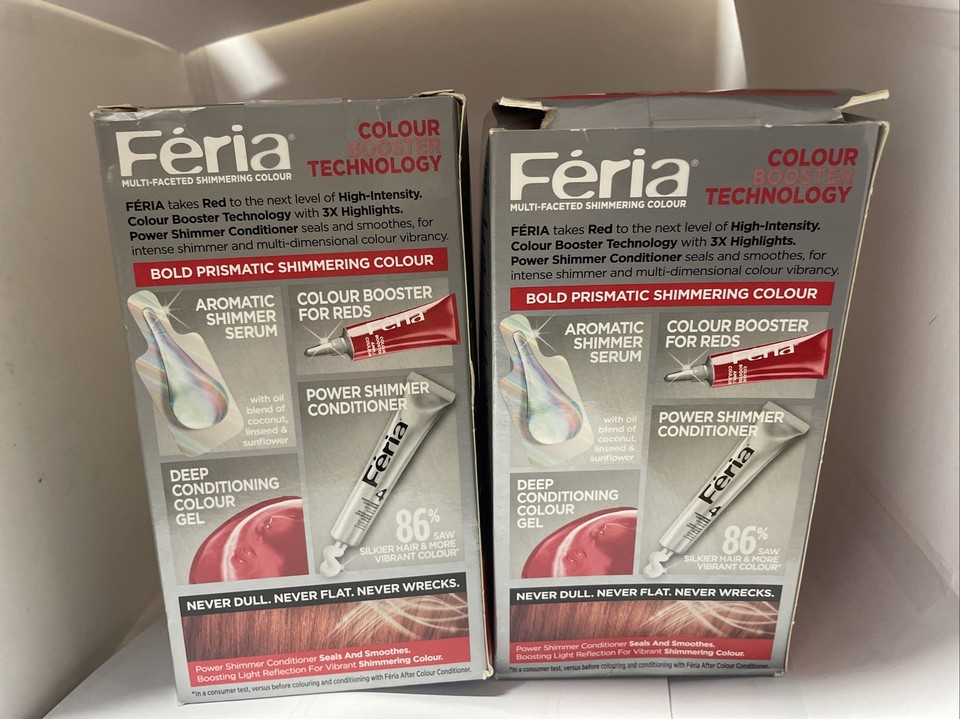 (2)Loreal Feria Permanent Hair Color *#R68 Ruby Rush* 71249217924| eBay
