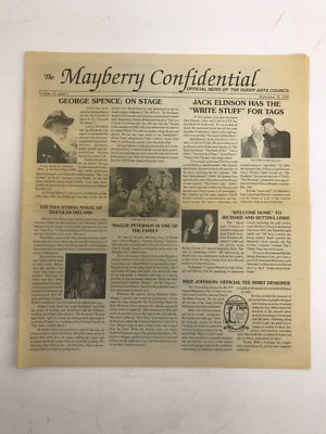 The Mayberry Confidential Newspaper - Vol. 10, Issue 1 - September 28 ...
