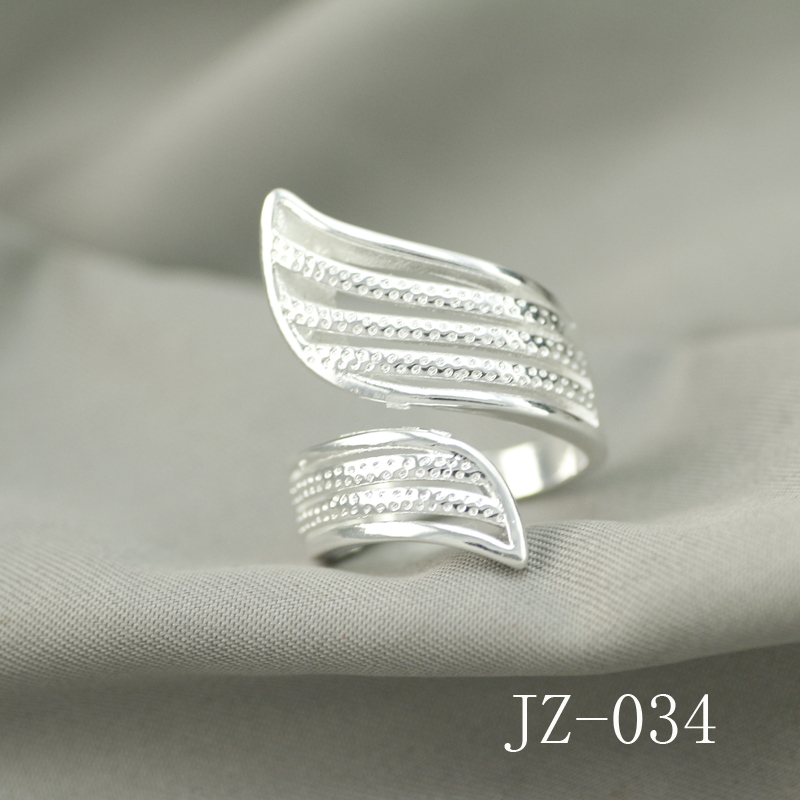 Wholesale 925 Sterling Silver Plated Women Fashion Wide Face Rings SIZE ...