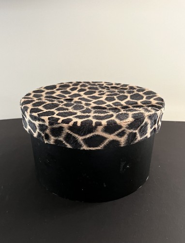 vintage leopard hat vintage - Gem