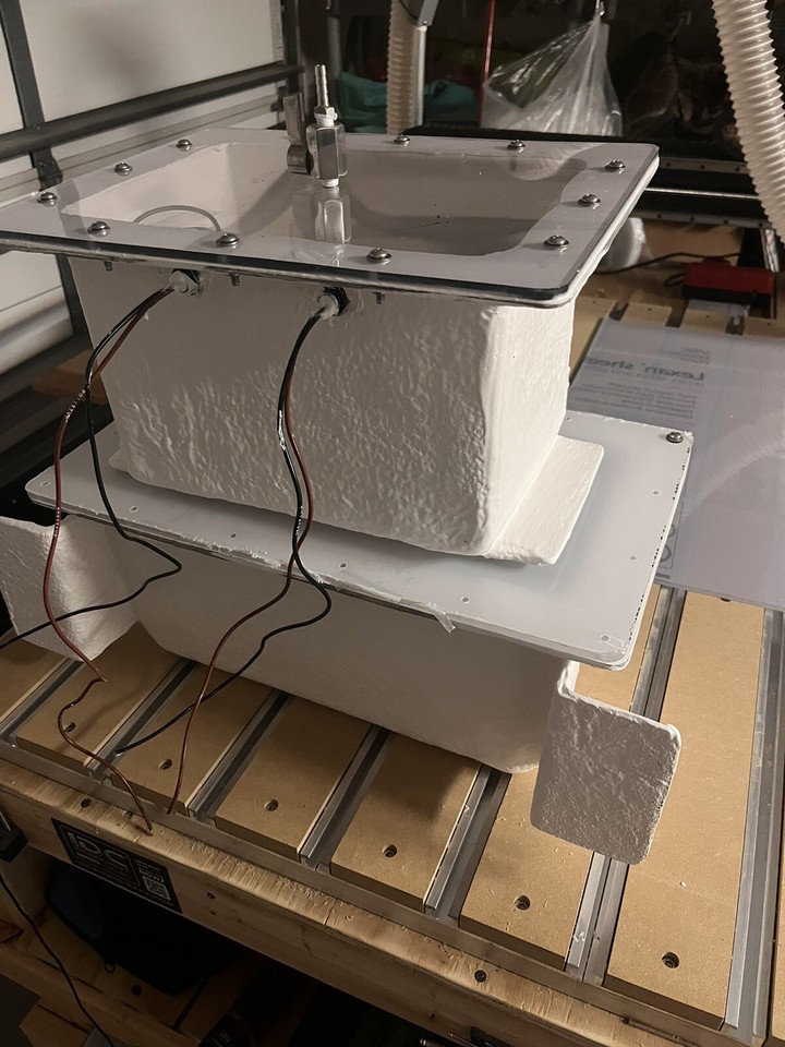 Sea Chest Baitwell or Livewell Pump Box Or Sump( Twin Rule 1500 Gallon ...