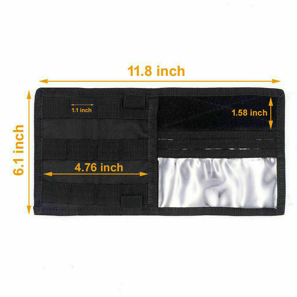 New Tactical MOLLE Vehicle Visor Panel Car Sun Visor Truck Organizer ...
