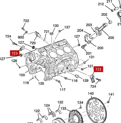 12636736 Ignition Knock Detonation Sensor for 2010-2022 Chevrolet ...