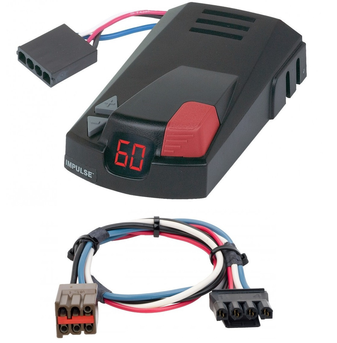 Hopkins Impulse Trailer Brake Control for 00-08 Ford E-450 w/ Wiring ...