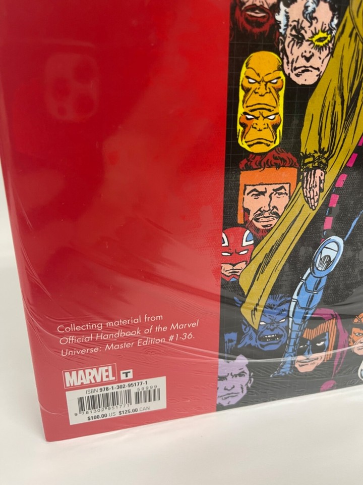 Official Handbook of the Marvel Universe Master Edition Omnibus V1 REG ...