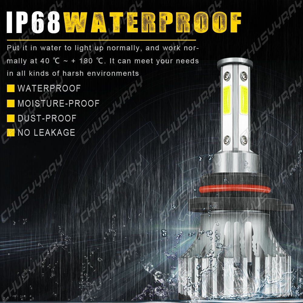 For 2019 2020 2021 Silverado 1500 WT Custom Trail Boss LED Headlight 4 ...